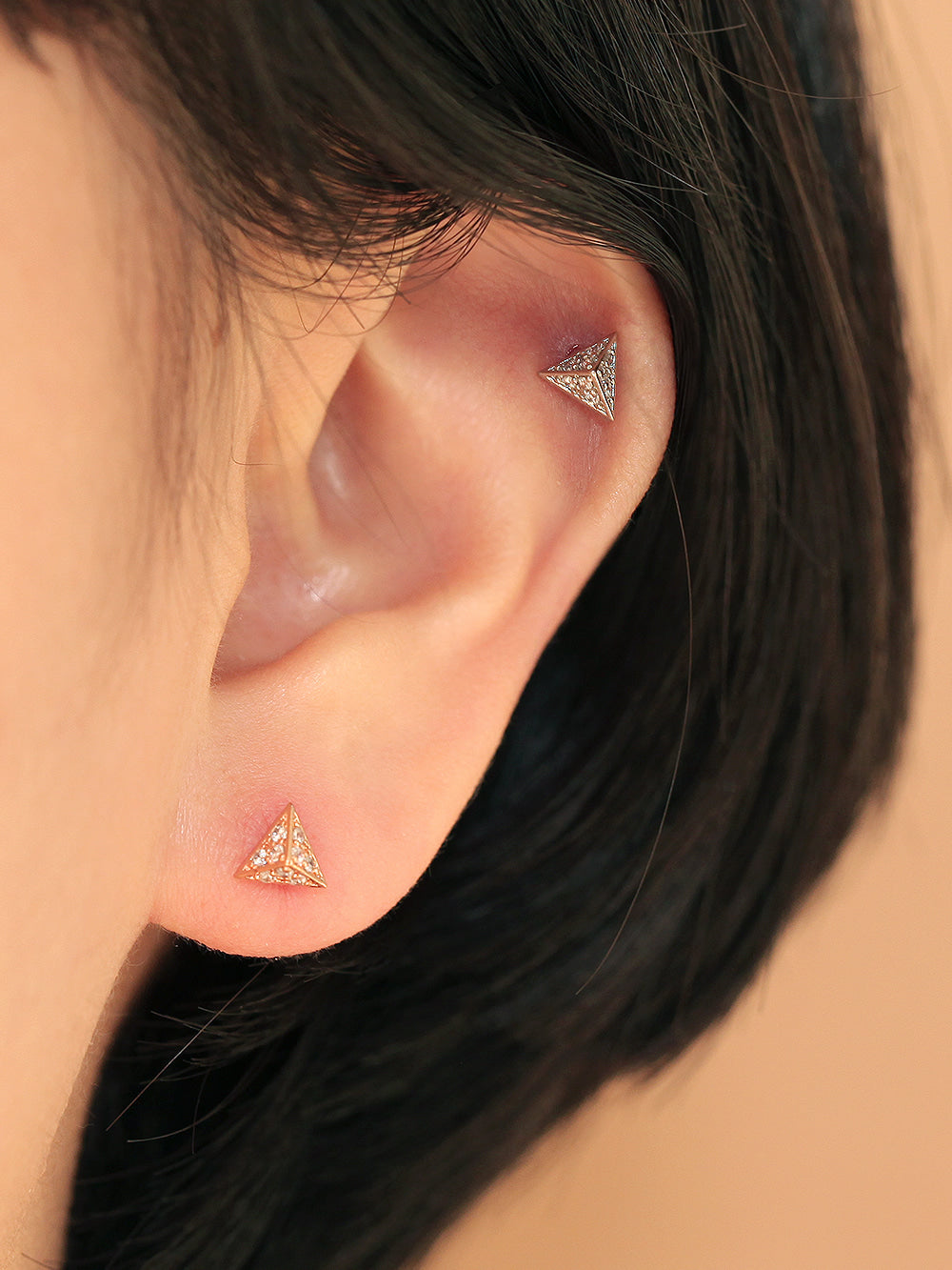 Pyramid Cubic Piercing – MinimalBijoux