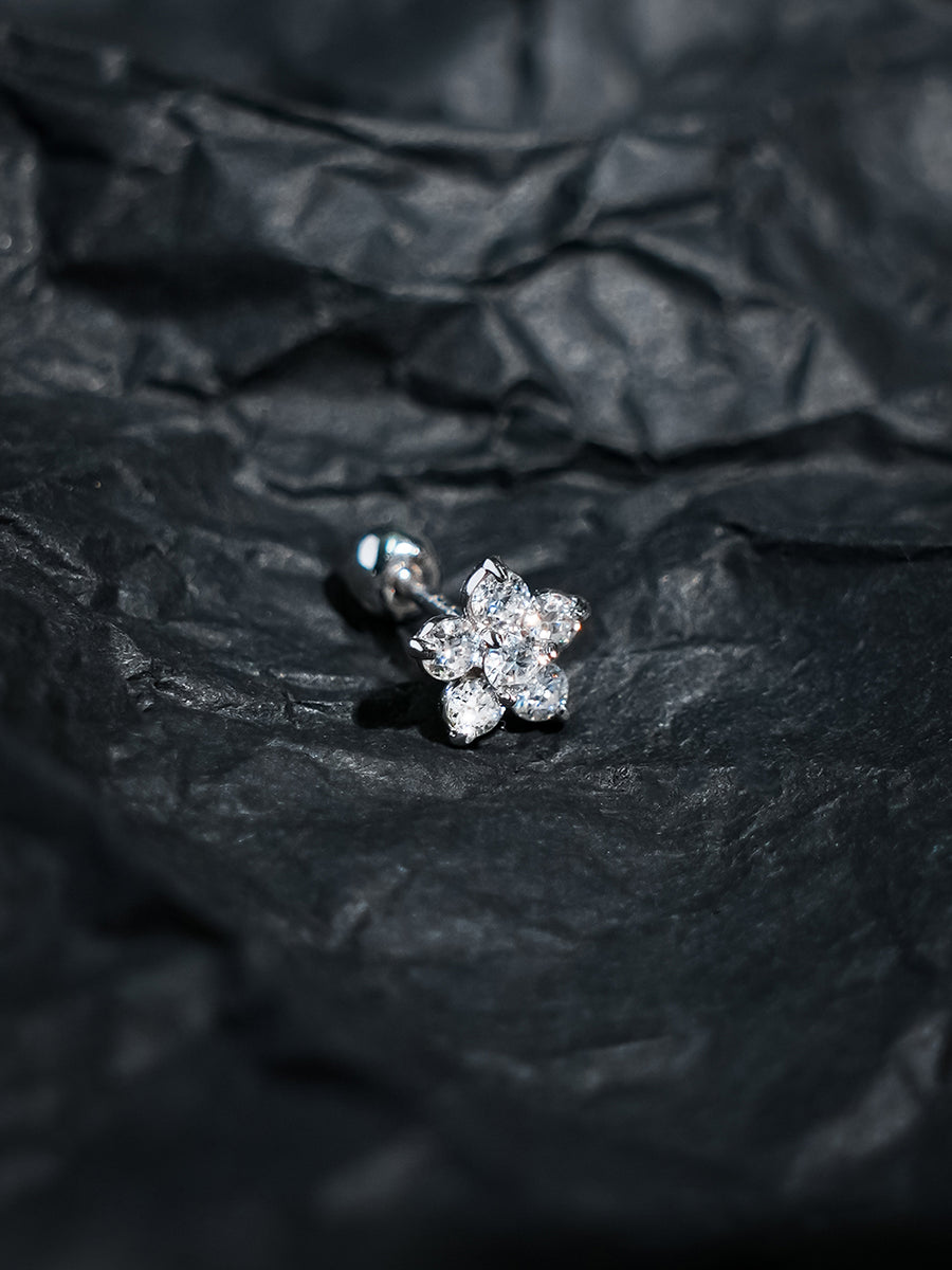 Moissanite Dia Cartilage Earring Jewelry Collection – MinimalBijoux