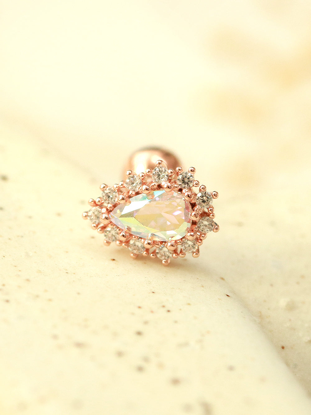 Aurora Tear Drop Piercing – MinimalBijoux